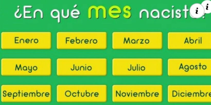 ¿En que mes naciste? - Saludable